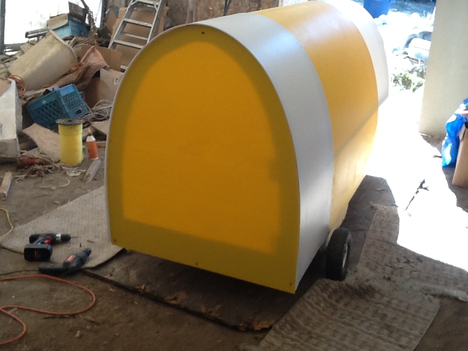 Build a Dignity Roller Pod for the Homeless: Survival Pod: 7' long X 3 ...